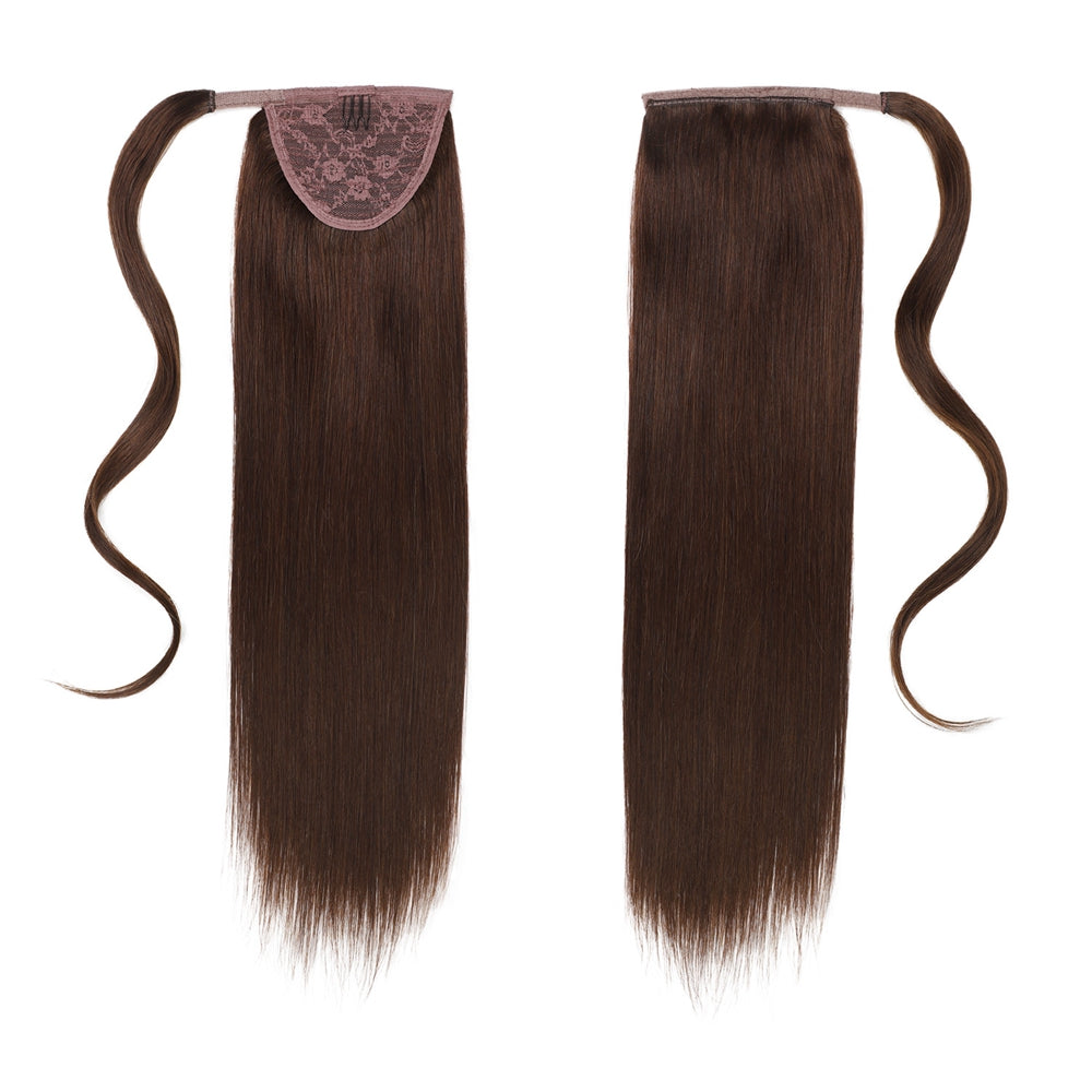 Chocolate Brown Ponytail Remy Hair Extensions | Mhot Hair
